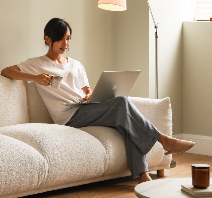 ソファ SOFA YESWOOD リクライニング フリース