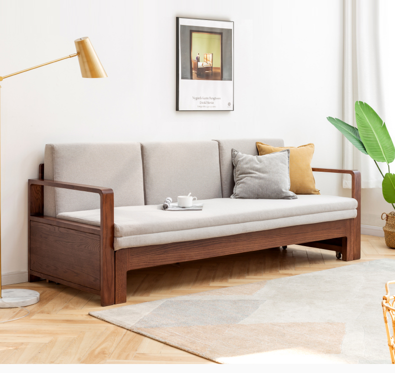 ソファー ソファベッド コンパクト 2~3人掛け YESWOOD yeswood-h28h09